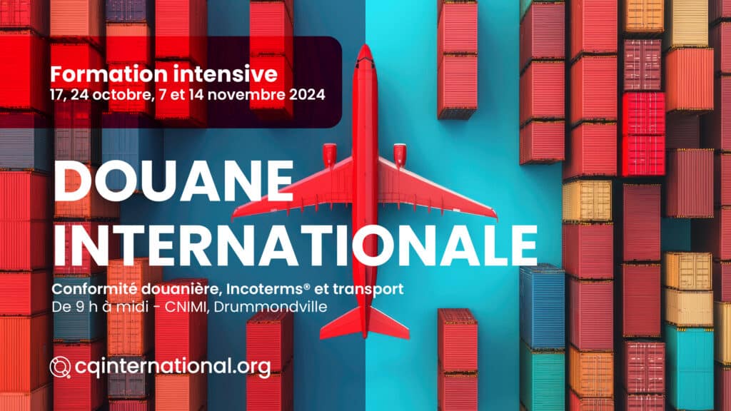 Douane internationale : conformité douanière, Incoterms et transport ...